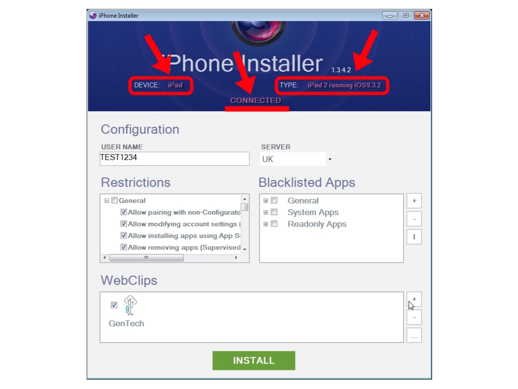 installation instructions ios – GenTech Solution